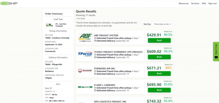 Carrier Reliability Score: How It Works | GoShip: Online Shipping Platform